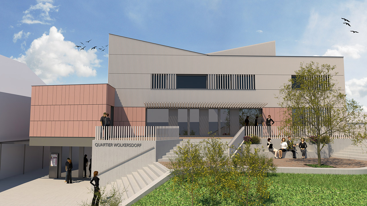 Zubau/Umbau Pfarrzentrum Wolkersdorf • ARCHLAND - Atelier Deubner Lopez ...